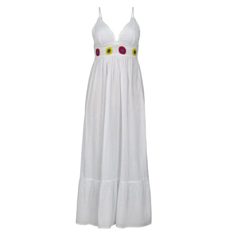 Vestido playero CROCHET DRESS